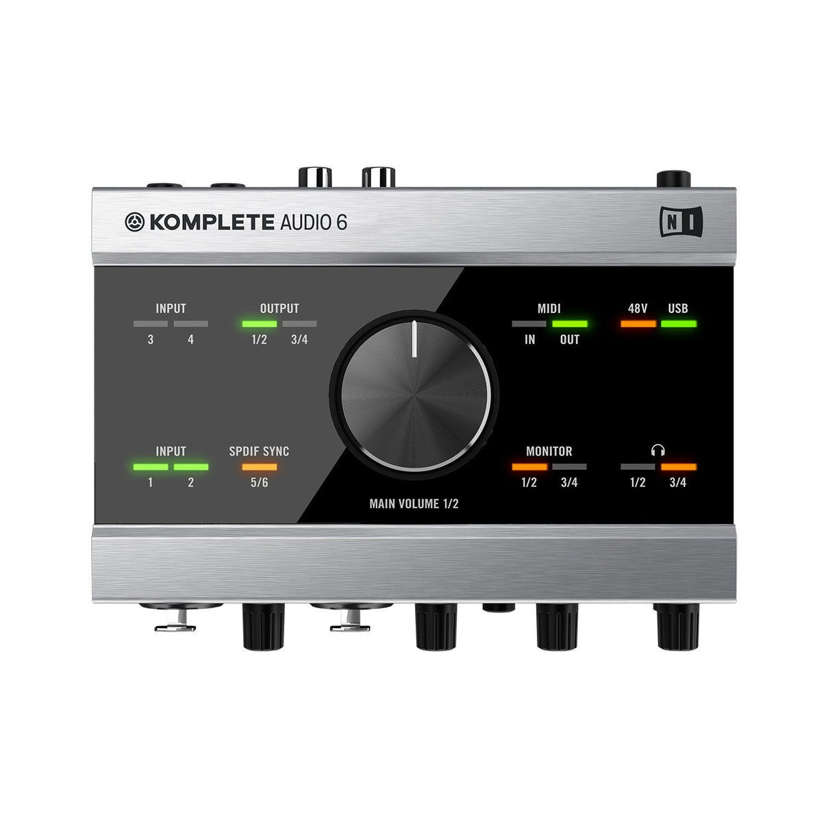 Komplete Audio 6 MK1 Native Instruments Interfaz de Audio – KLIBTECH
