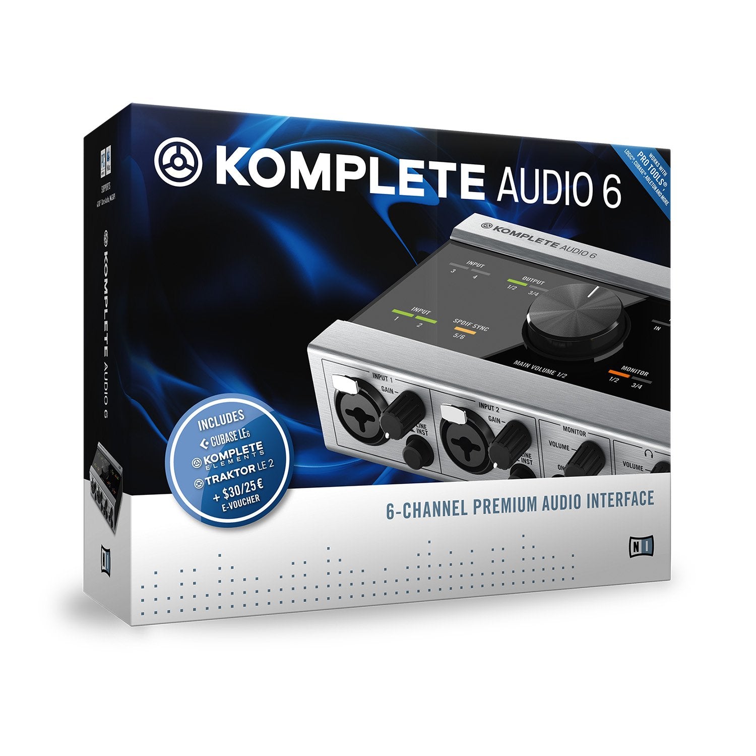 Komplete Audio 6 MK1 Native Instruments Audio Interface – KLIBTECH