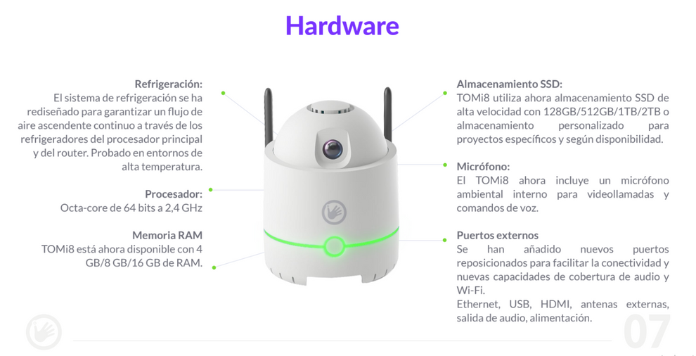 Tomi 8 - Pantalla Interactiva | KlibTech.com | LATAM | SmartAcademy – KLIBTECH